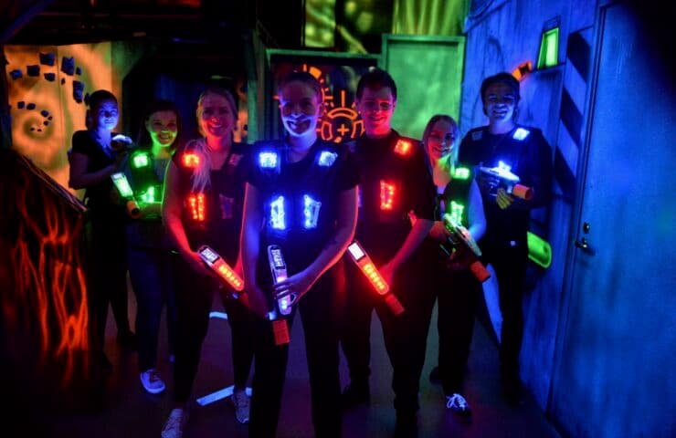 Megazone Vantaa Flamingo lasersota - Happens.fi